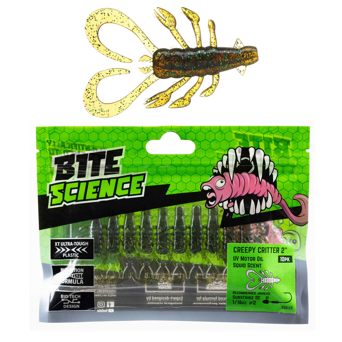 Bite Science Creepy Critter Soft Plastic Lures – Jarvis Walker Brands