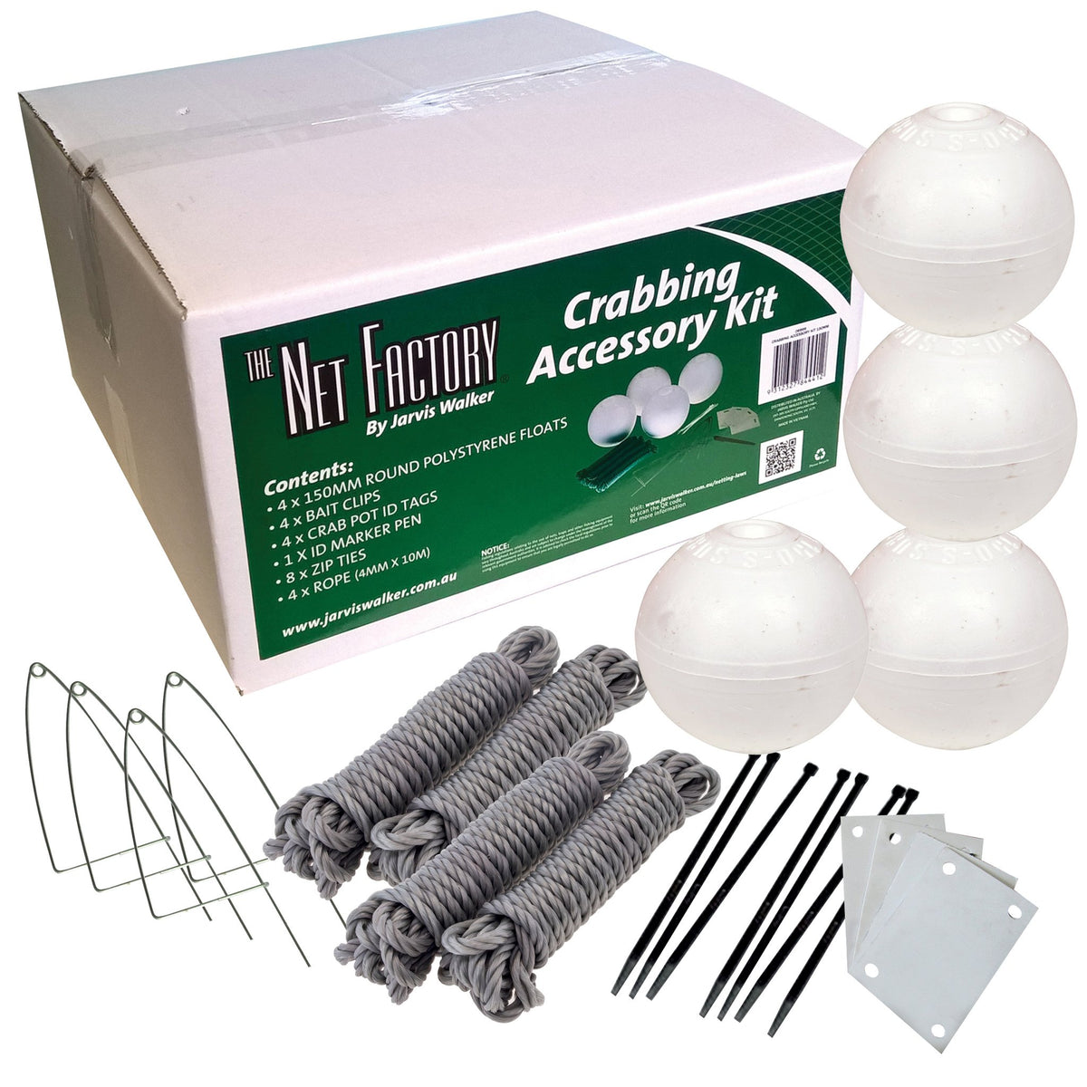 Crabbing Accessory Kit Large NT (150mm Floats, 6mm Rope) – Jarvis ...